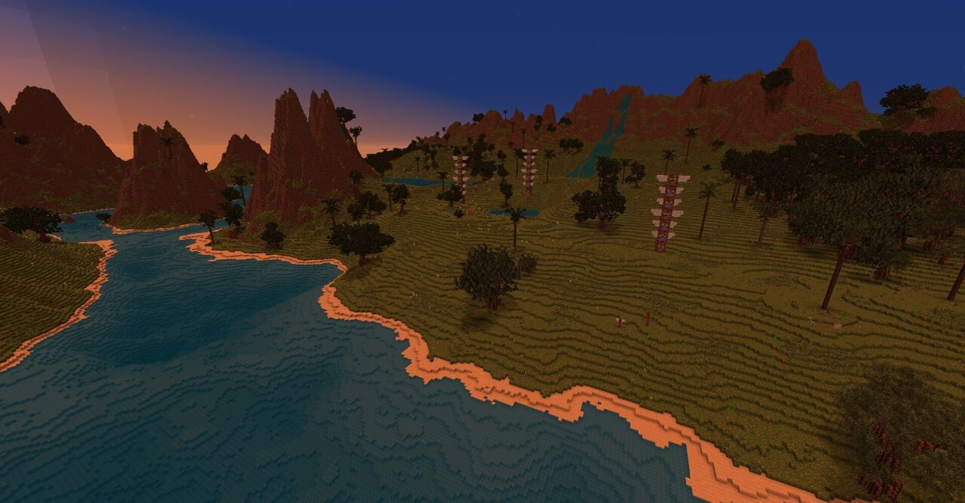 South Island Minecraft Map