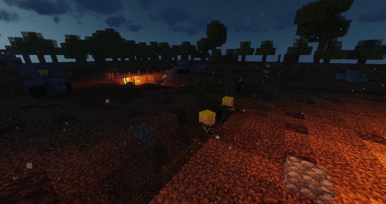 WW II Battlefield Diorama Minecraft Map