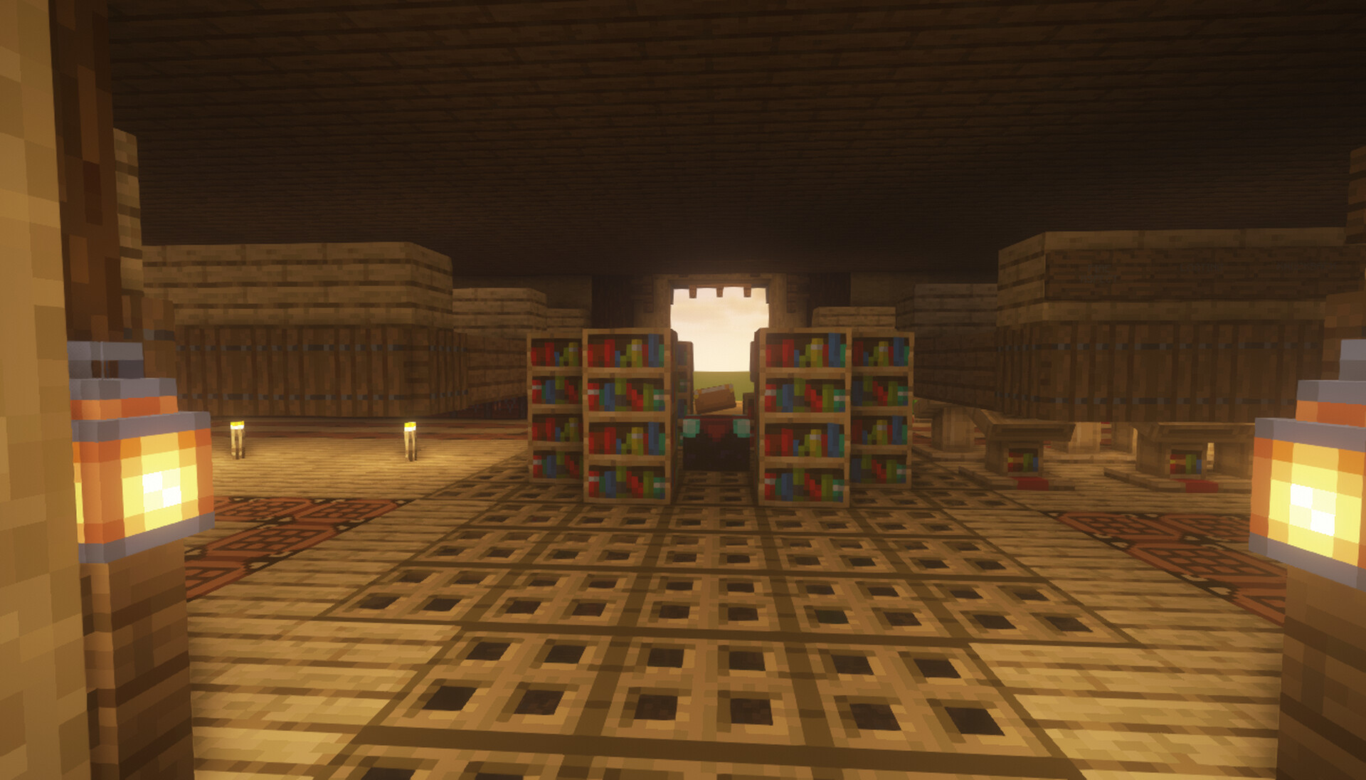 Dojo Trading Hall - [Japanese Inspired] Minecraft Map