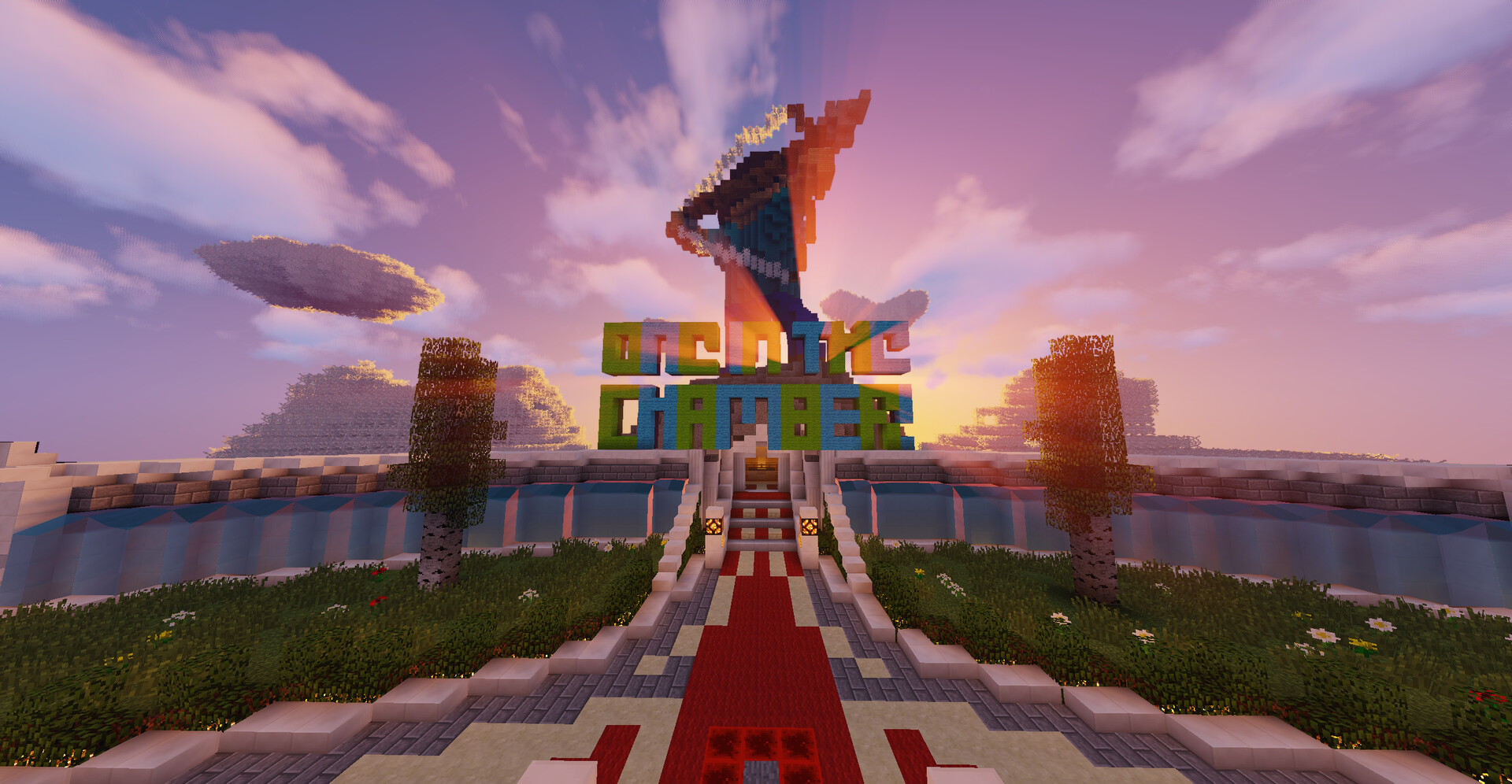 The Hive Arcade lobby - OG HiveMC Arcade 1:1 replica 2013 - DOWNLOAD Minecraft Map