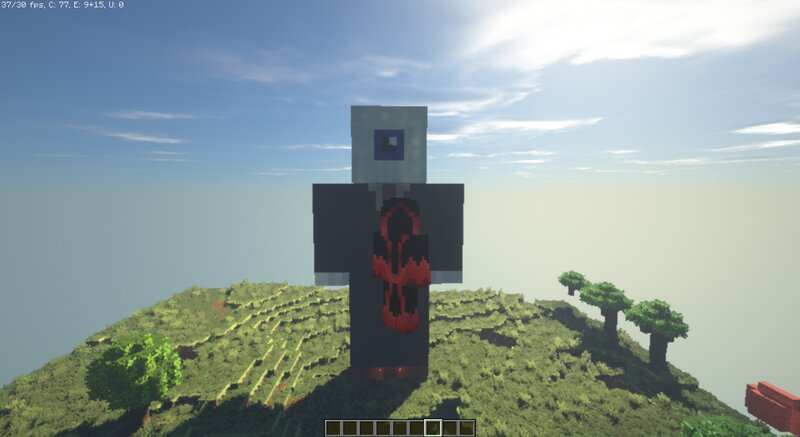 AsianHalfSquat Statue Minecraft Map