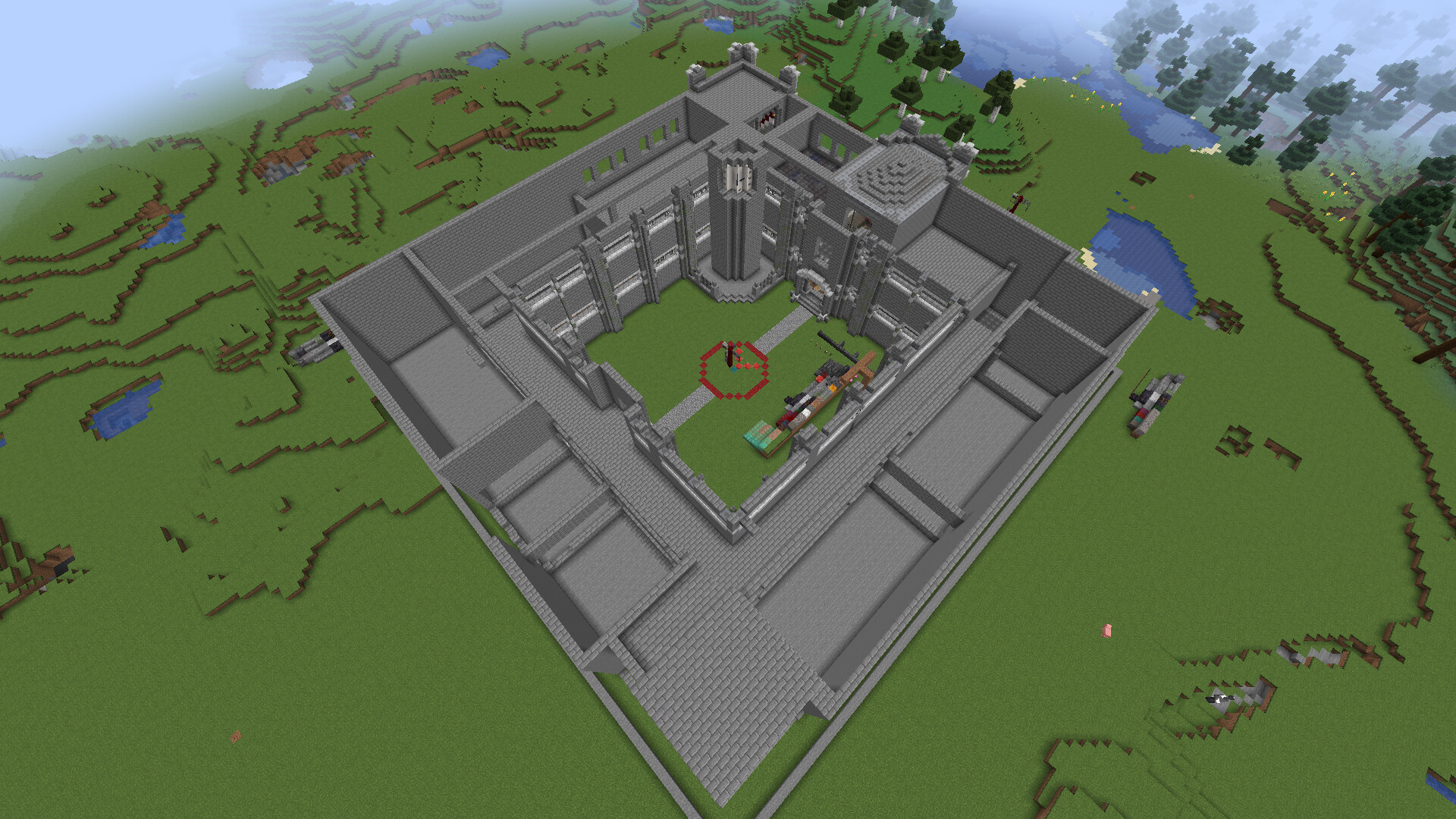 Midwich Elementary School - Dead by Daylight / Silent Hill Minecraft Map