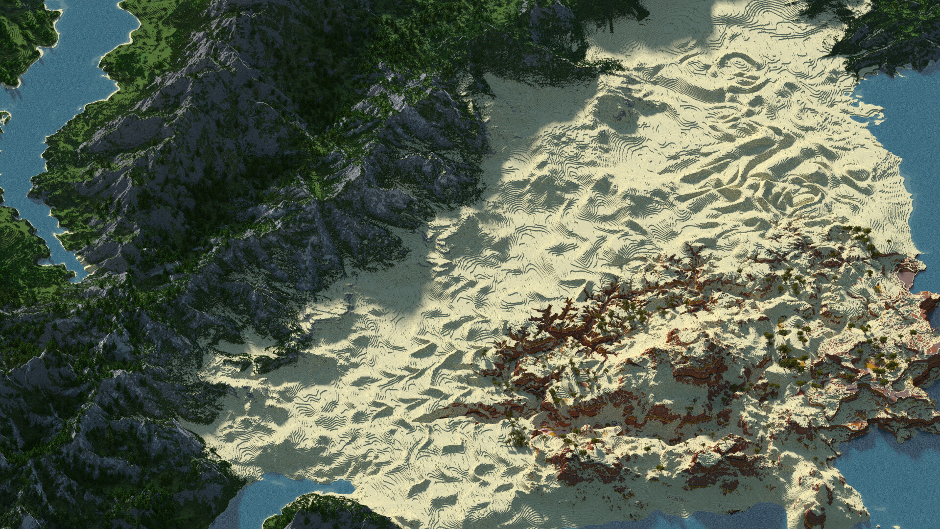 Zilva World - WorldPainter [10000x10000] Minecraft Map