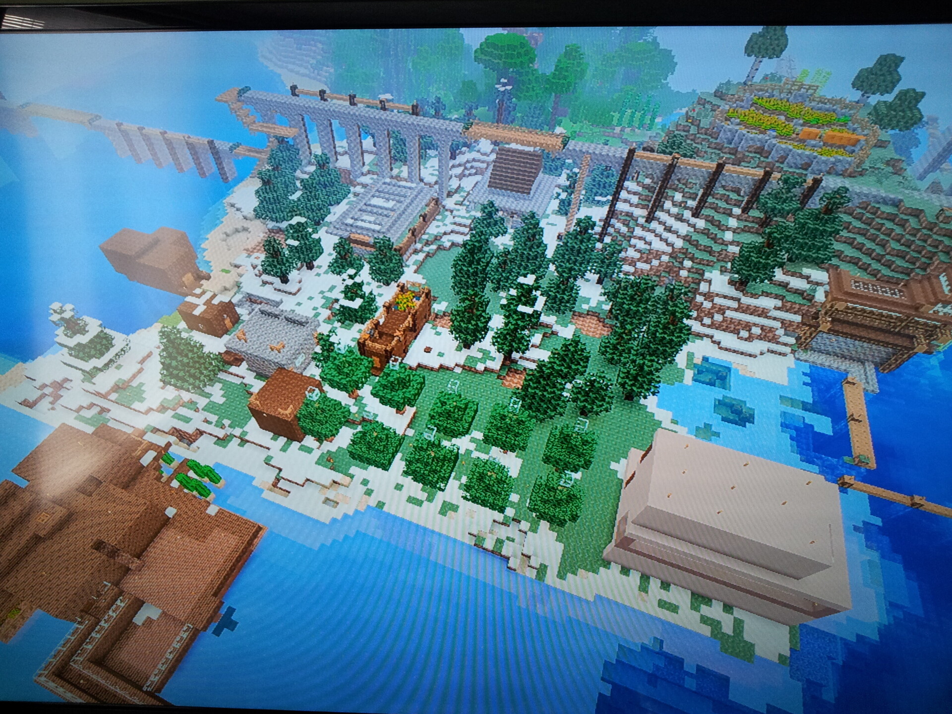 PS3 survival CASTLE KINGDOM world Minecraft Map