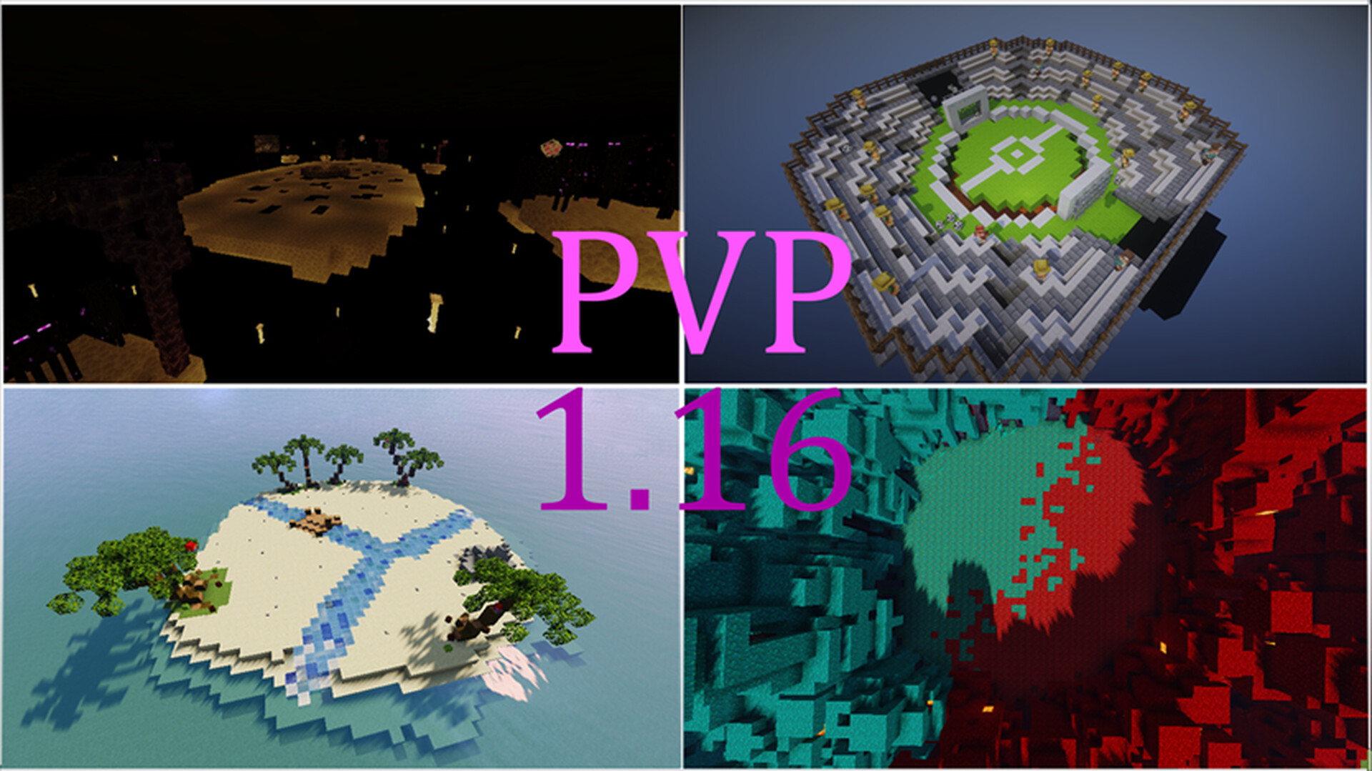 PVP 1.16 Minecraft Map