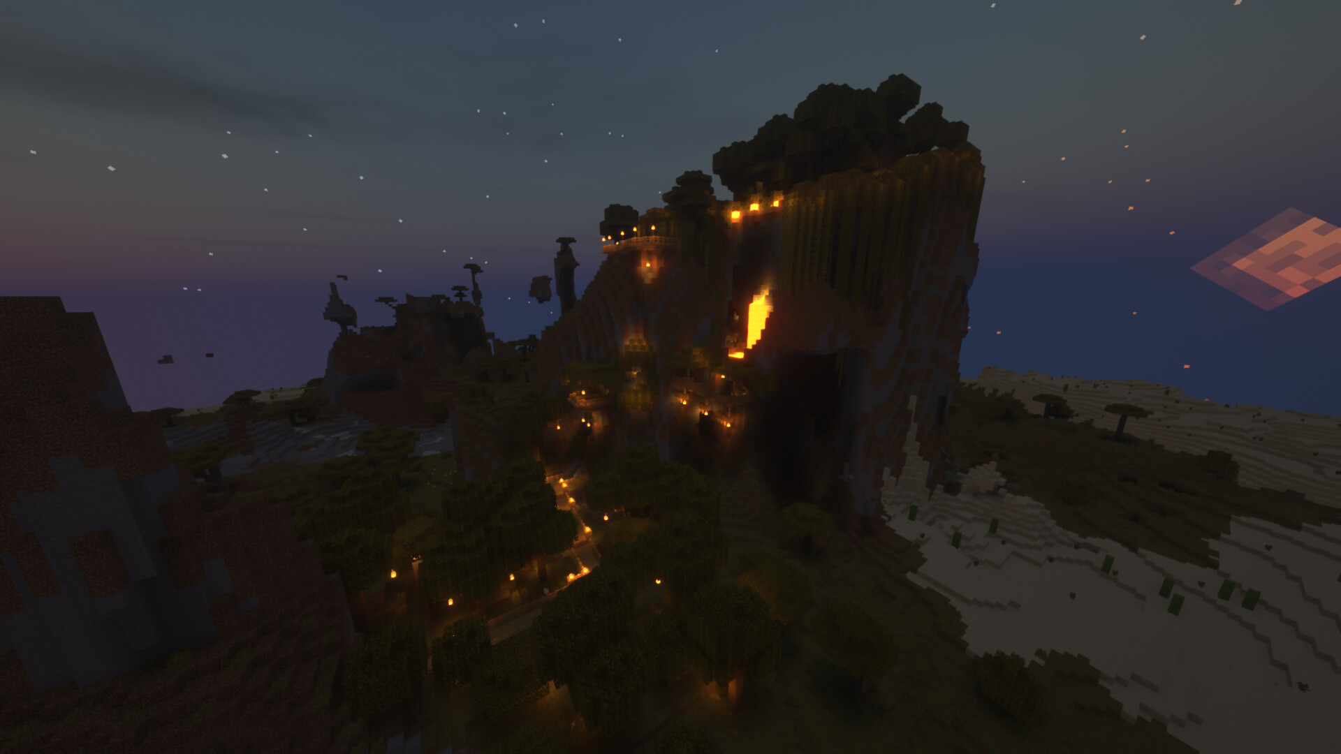 𝗡𝗮𝘁𝘂𝗿𝗮𝗹 𝗨𝗻𝗱𝗲𝗿𝗴𝗿𝗼𝘂𝗻𝗱 𝗕𝗮𝘀𝗲 Minecraft Map