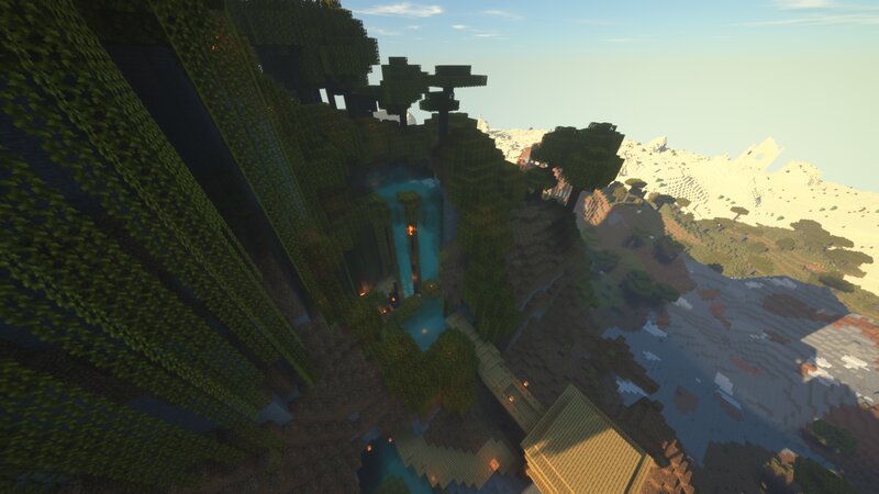 𝗡𝗮𝘁𝘂𝗿𝗮𝗹 𝗨𝗻𝗱𝗲𝗿𝗴𝗿𝗼𝘂𝗻𝗱 𝗕𝗮𝘀𝗲 Minecraft Map