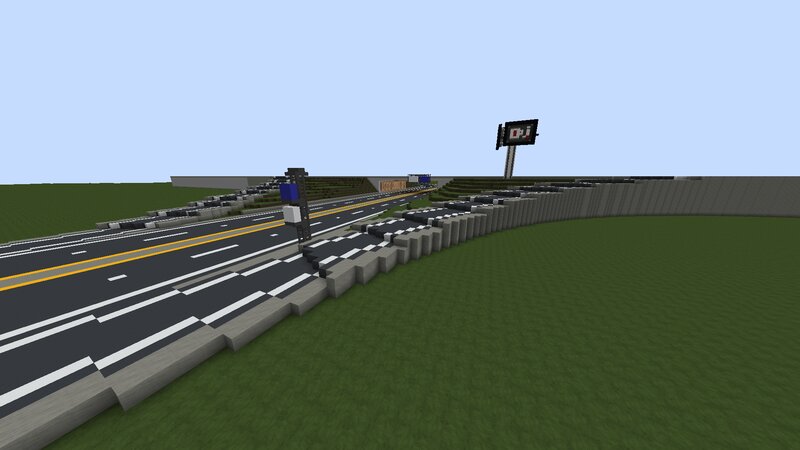 Roads, Intersection and Highways (Wecahop.com) Minecraft Map