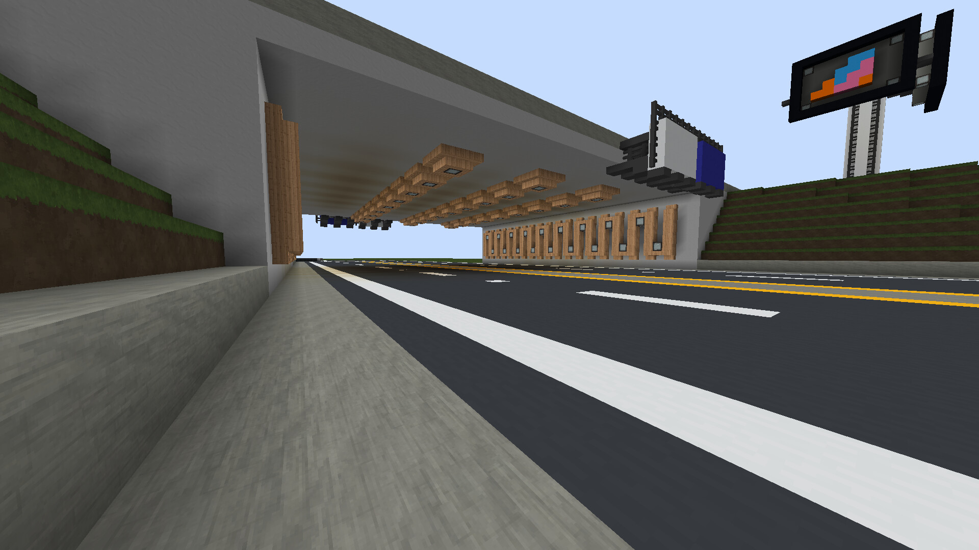 Roads, Intersection and Highways (Wecahop.com) Minecraft Map