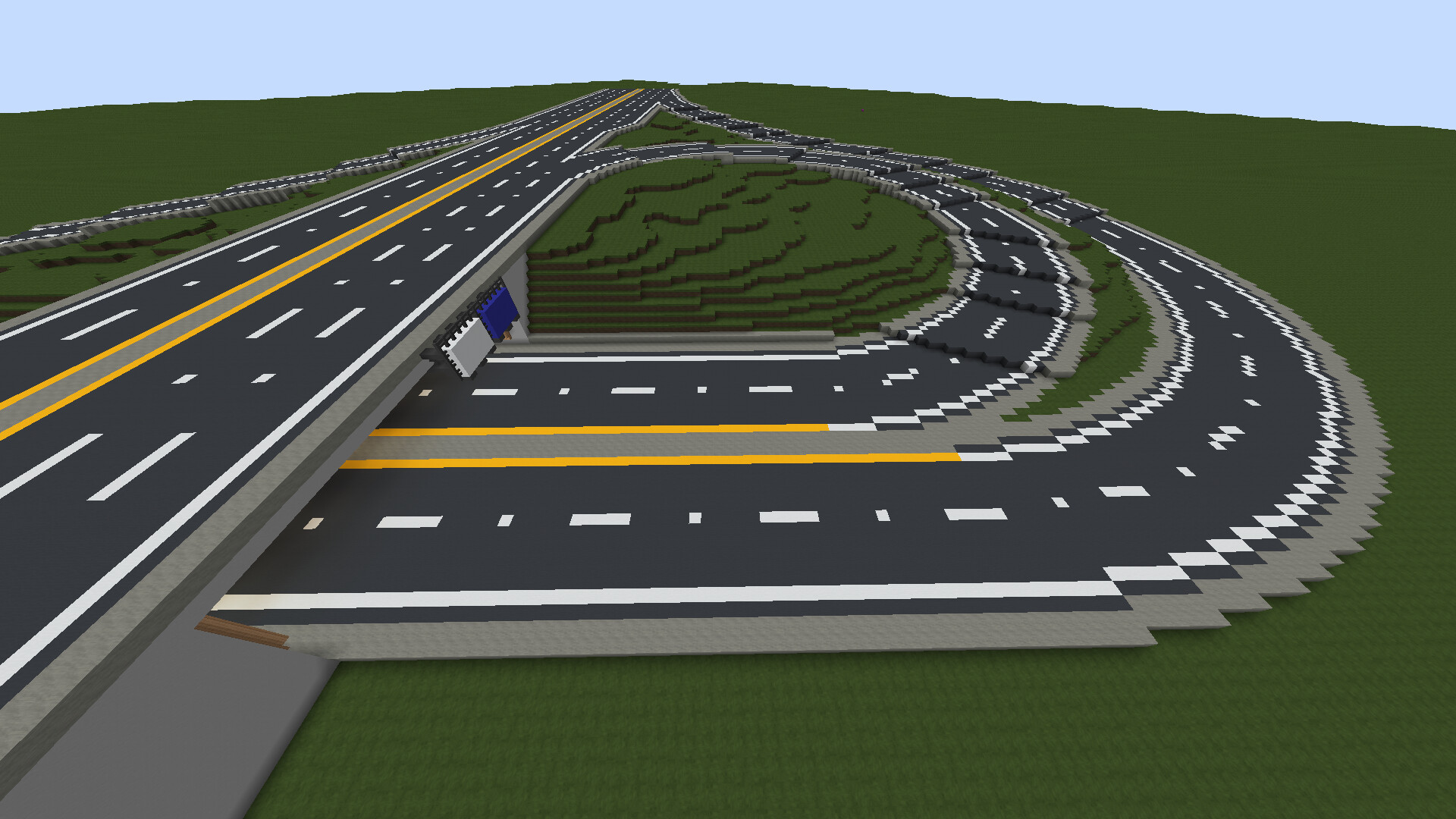 Roads, Intersection and Highways (Wecahop.com) Minecraft Map
