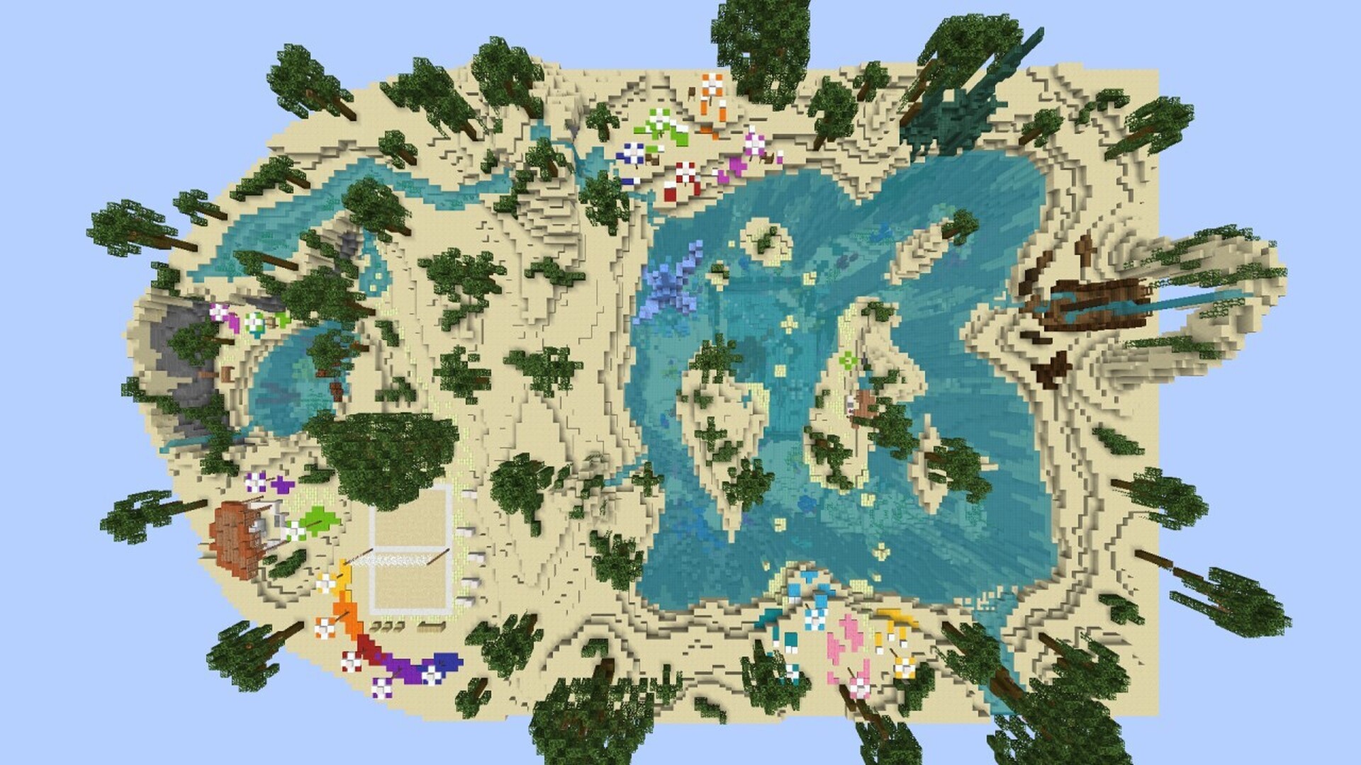 Underwater Mob Arena Minecraft Map