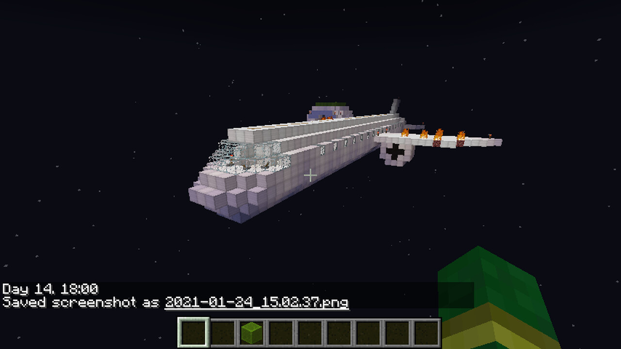 Flans Mod Map: Plane Minecraft Map