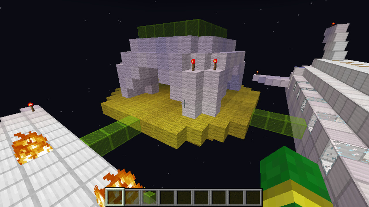 Flans Mod Map: Plane Minecraft Map
