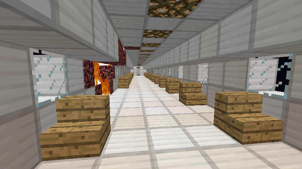 Flans Mod Map: Plane Minecraft Map