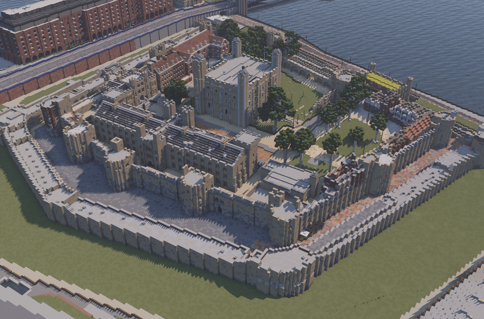 Tower of London 1:1 recreation Minecraft Map