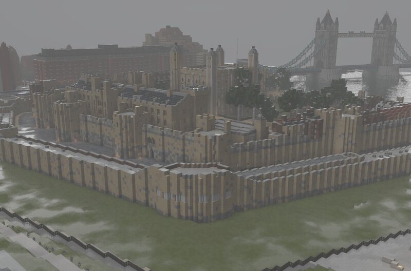 Tower of London 1:1 recreation Minecraft Map