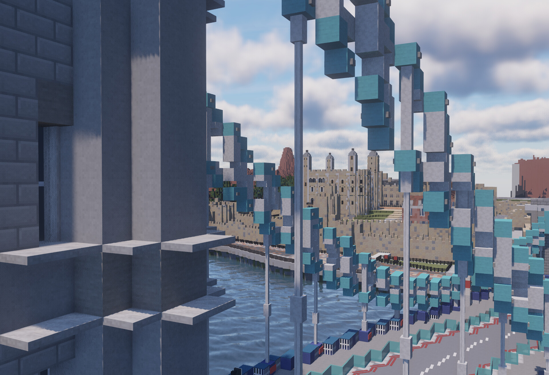 Tower of London 1:1 recreation Minecraft Map