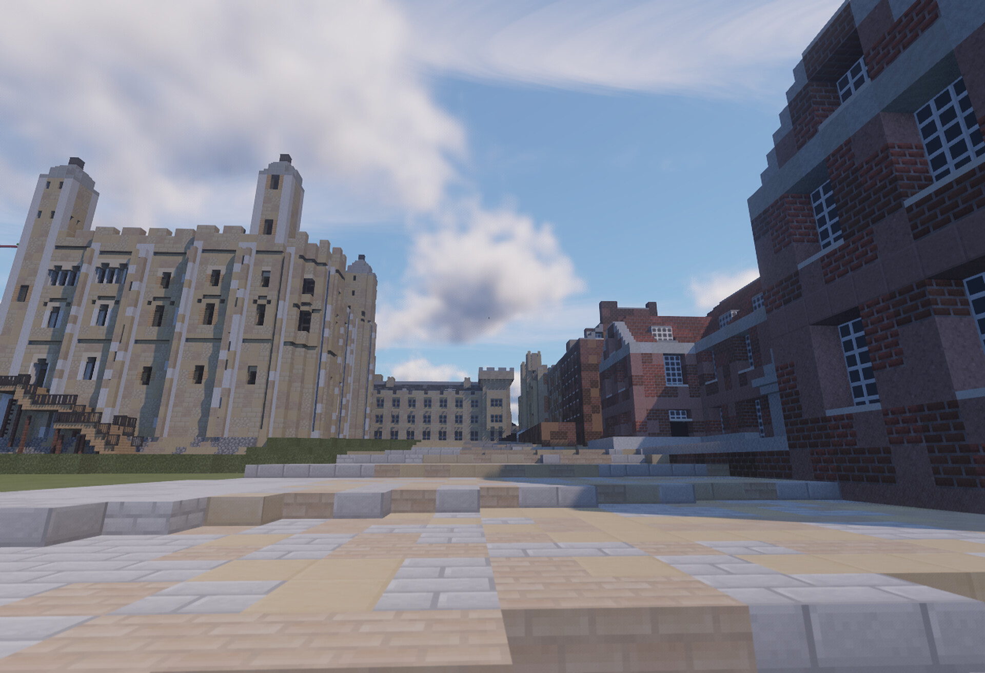 Tower of London 1:1 recreation Minecraft Map