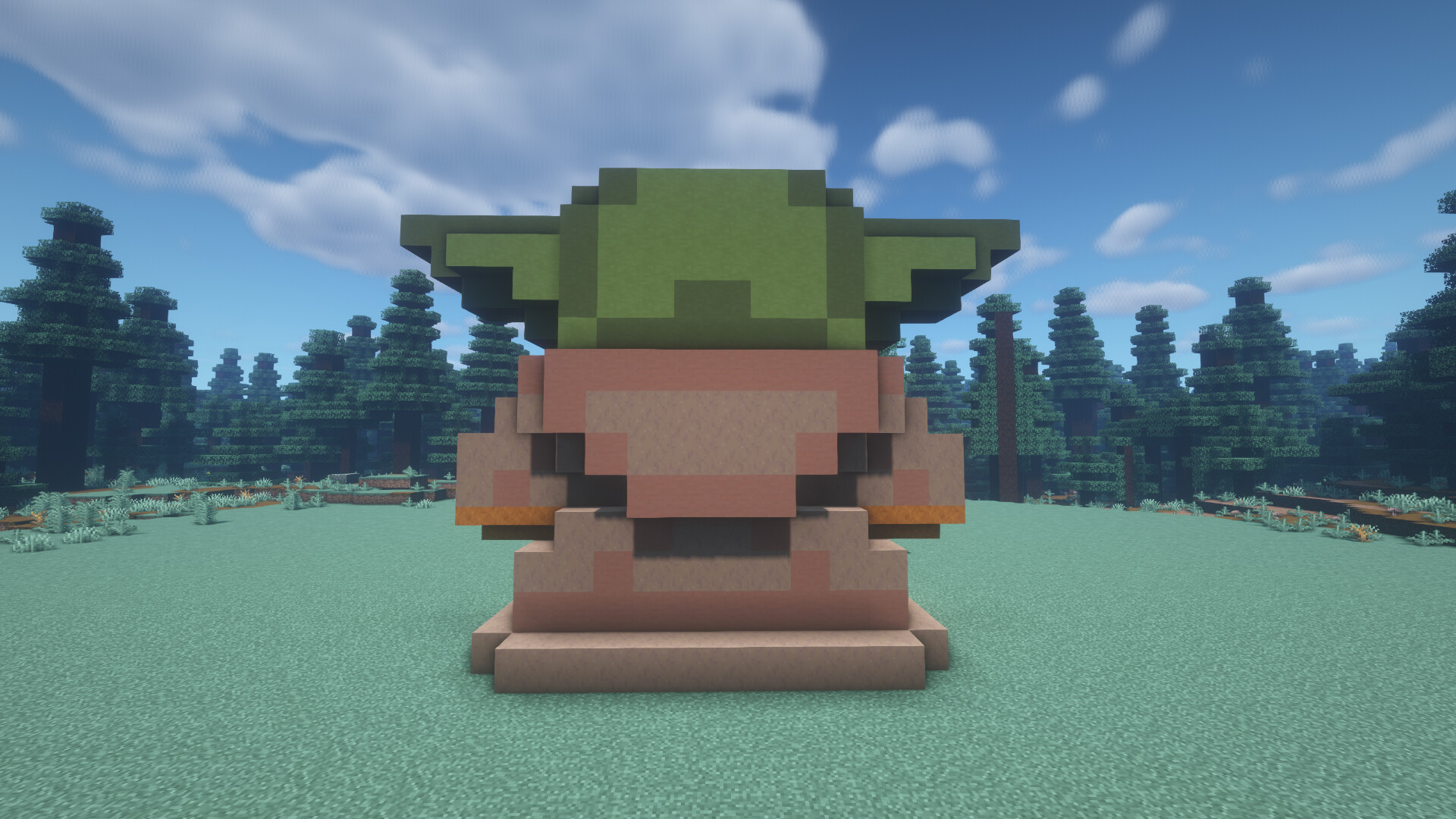 Star Wars Baby Yoda House Minecraft Map