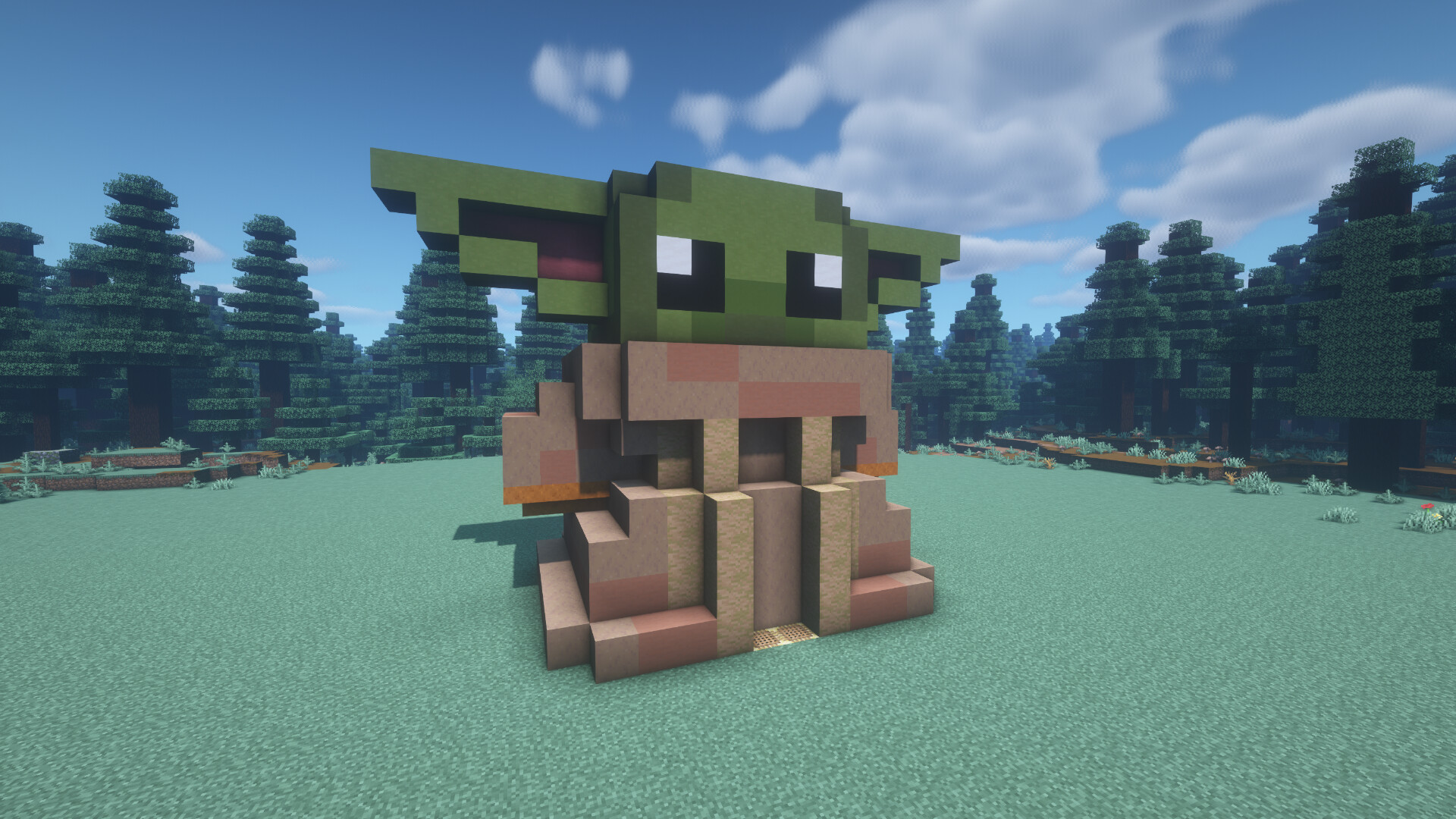 Star Wars Baby Yoda House Minecraft Map
