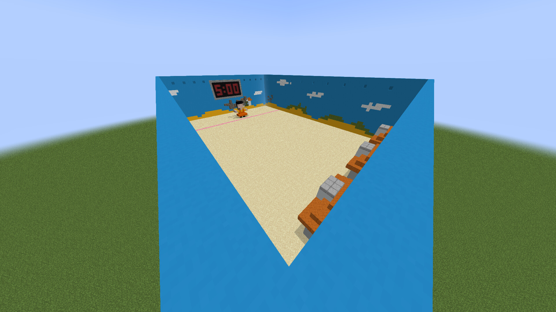 Red Light, Green Light by Its Leo Games Minecraft Map