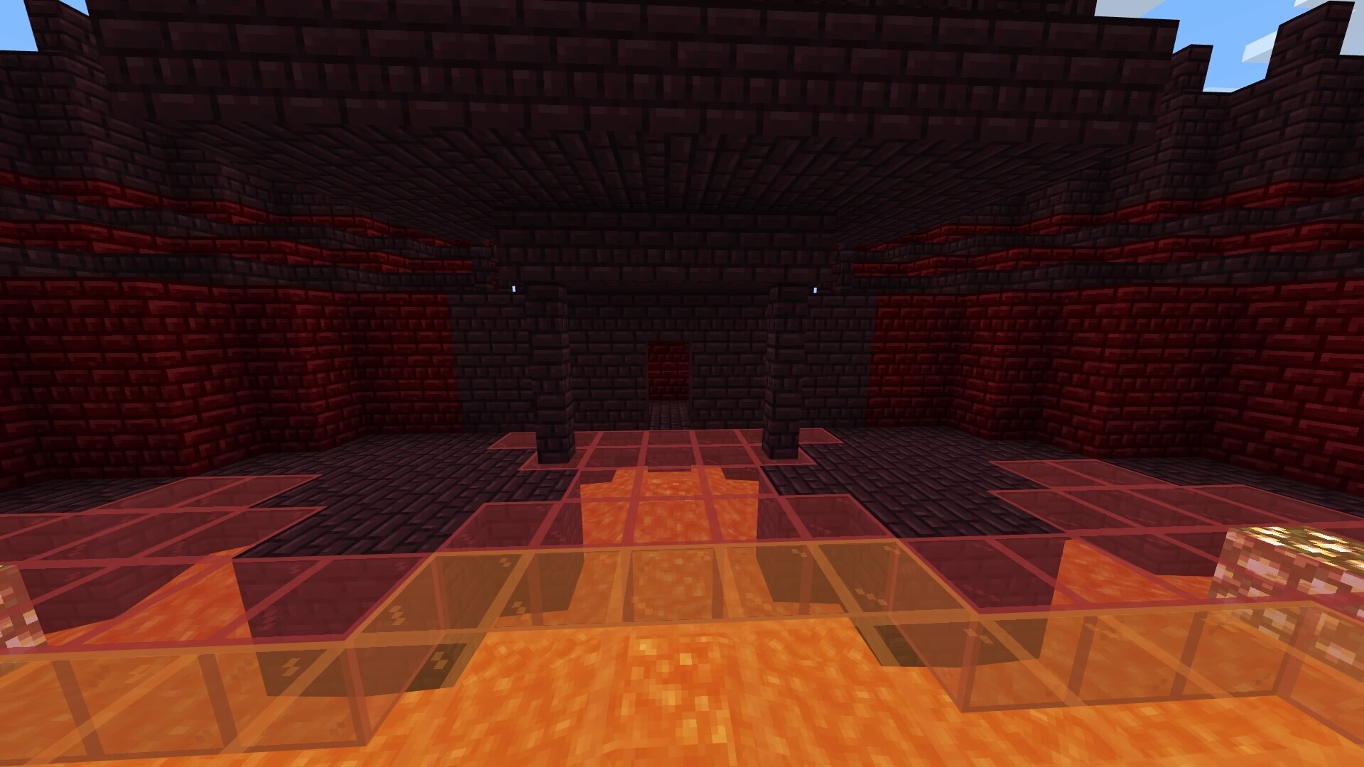 Arene PvP Nether Minecraft Map