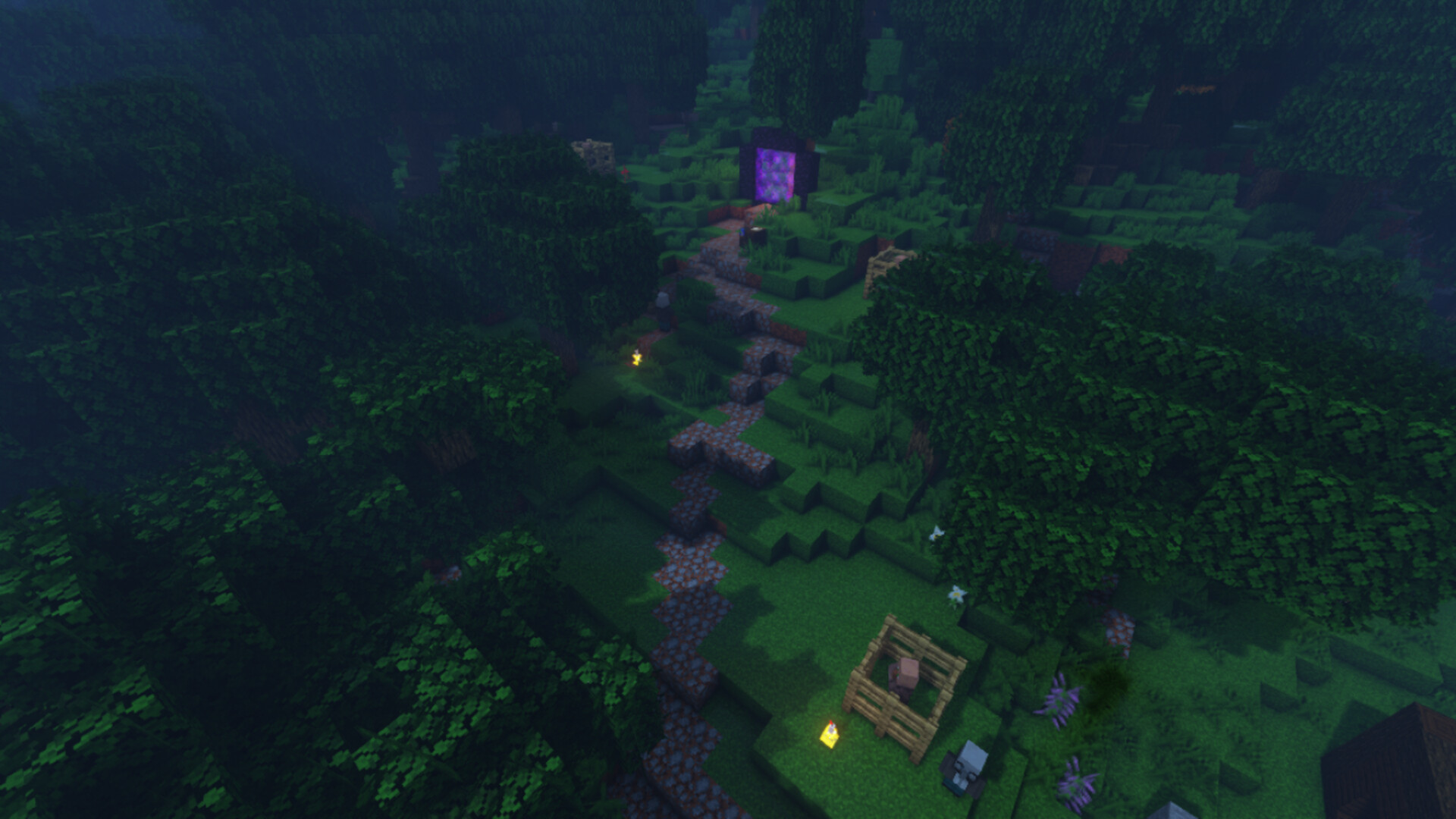Bandit estate near the village (for PMC event) Minecraft Map