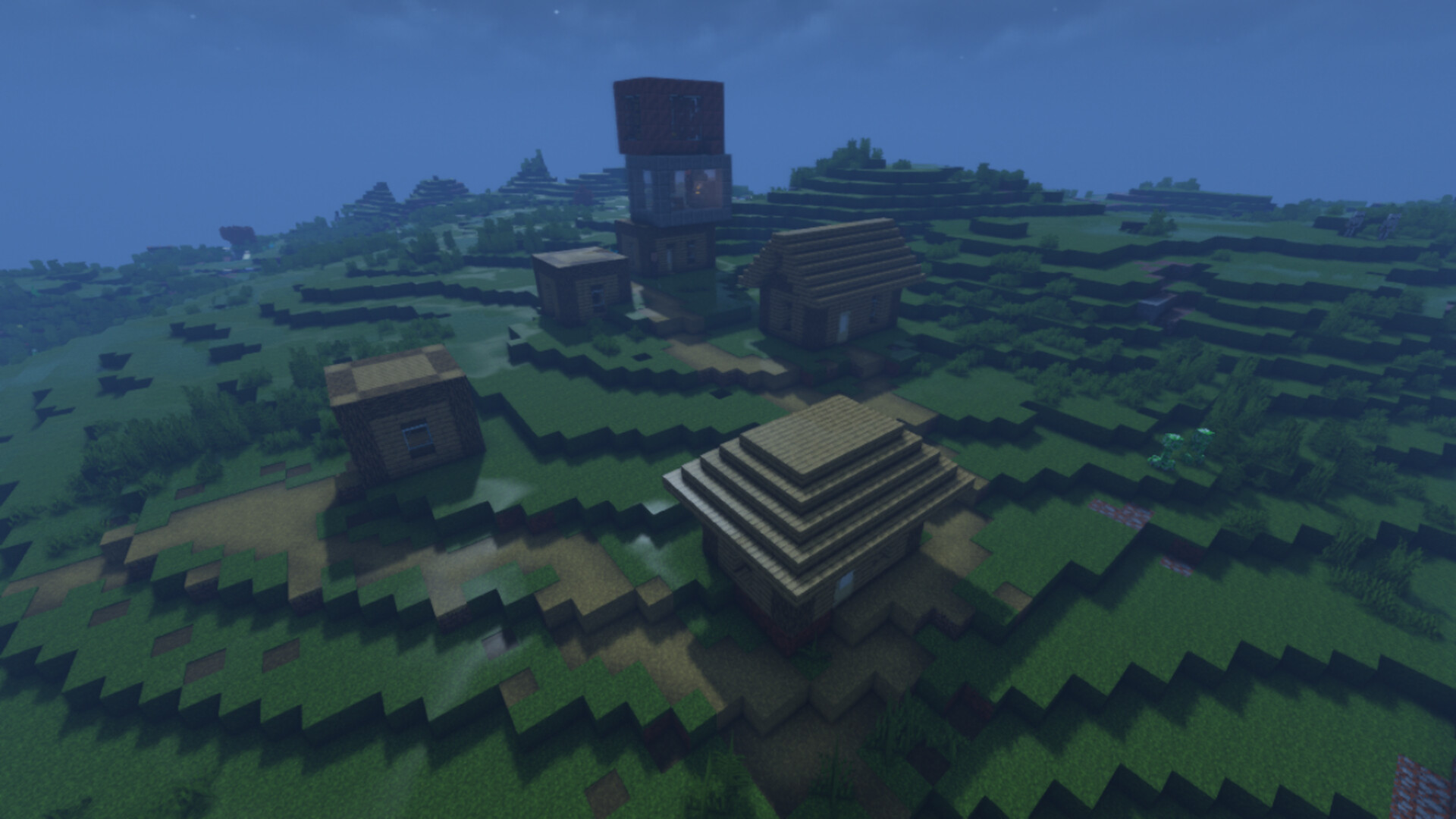 Bandit estate near the village (for PMC event) Minecraft Map