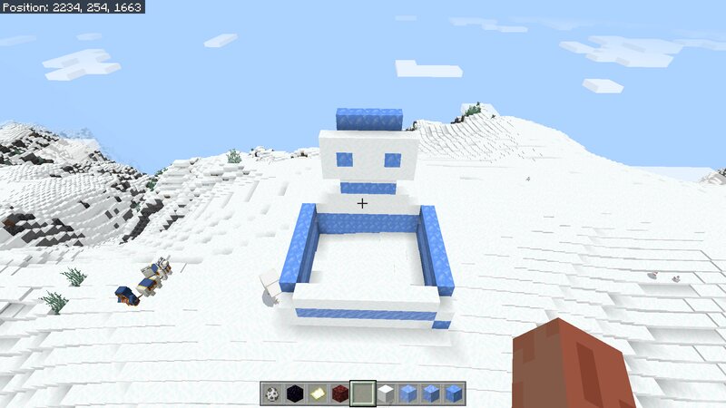 Ice Builder Minecraft Map