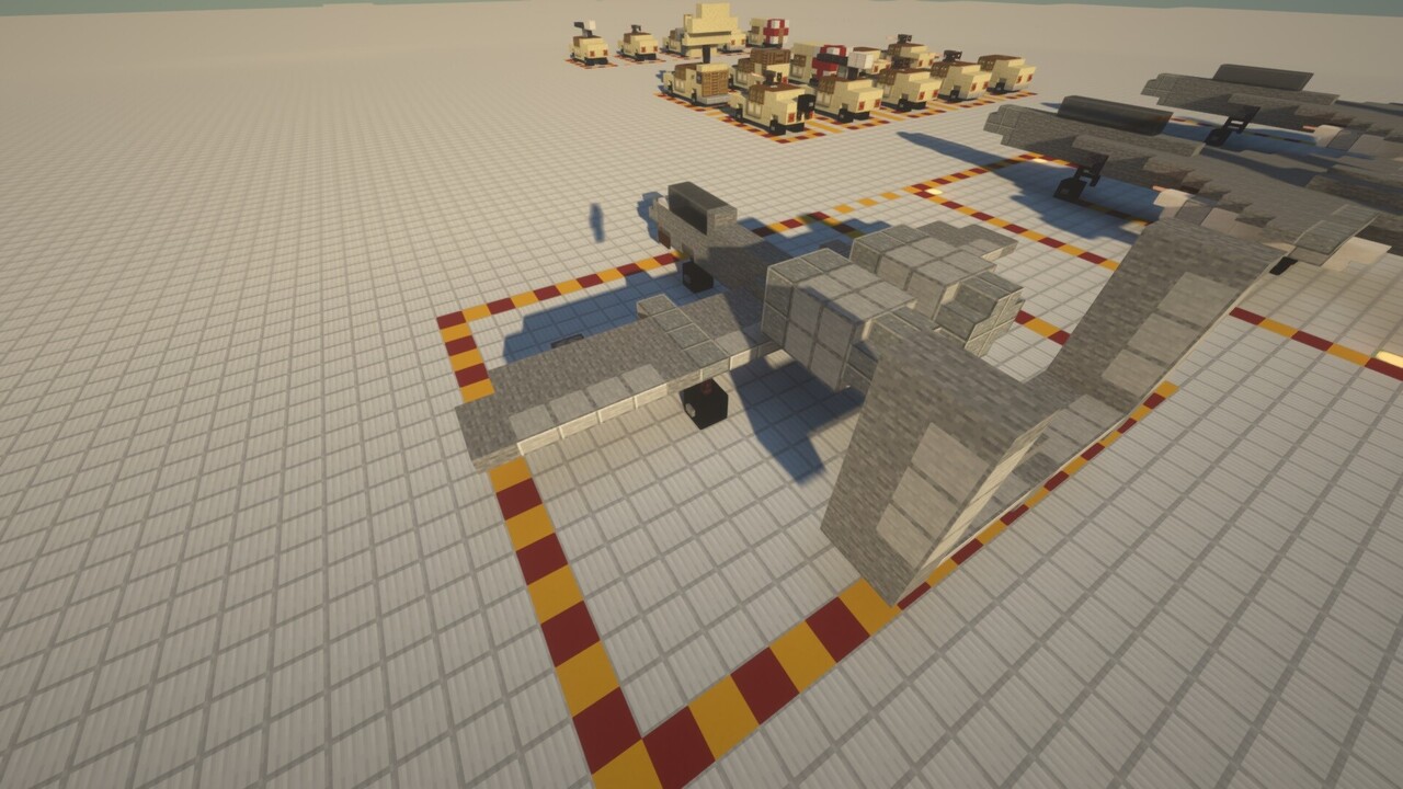 Compact CAS A-10 Warthog with Weapon Minecraft Map