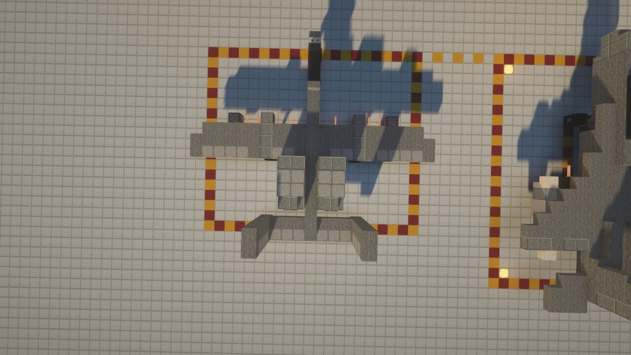 Compact CAS A-10 Warthog with Weapon Minecraft Map