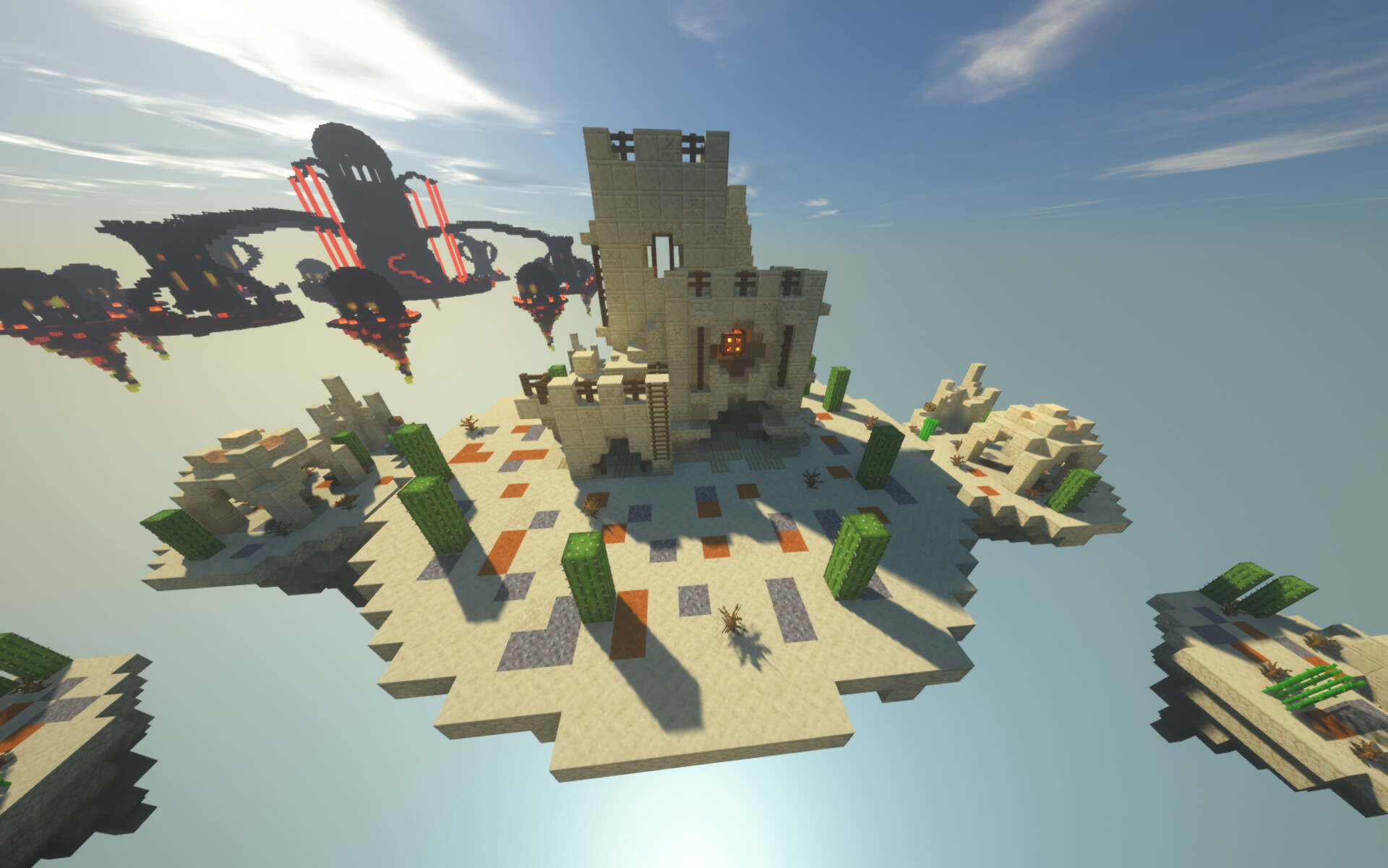 SKY wars map .... Minecraft Map