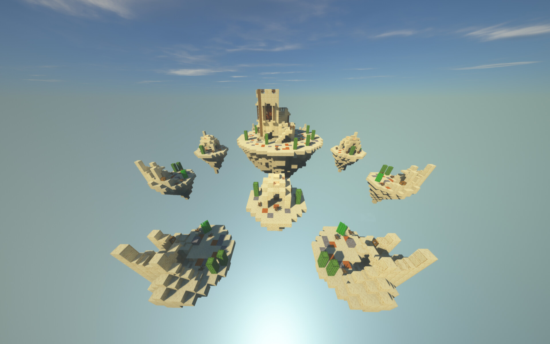 SKY wars map .... Minecraft Map
