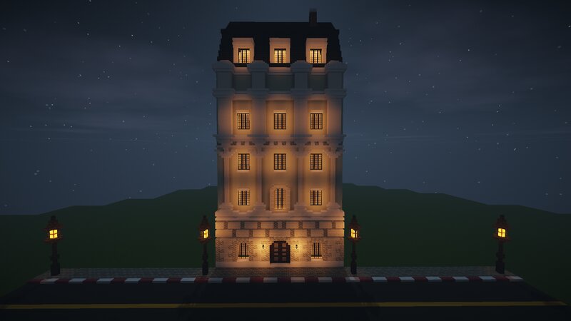 city house tutorial Minecraft Map