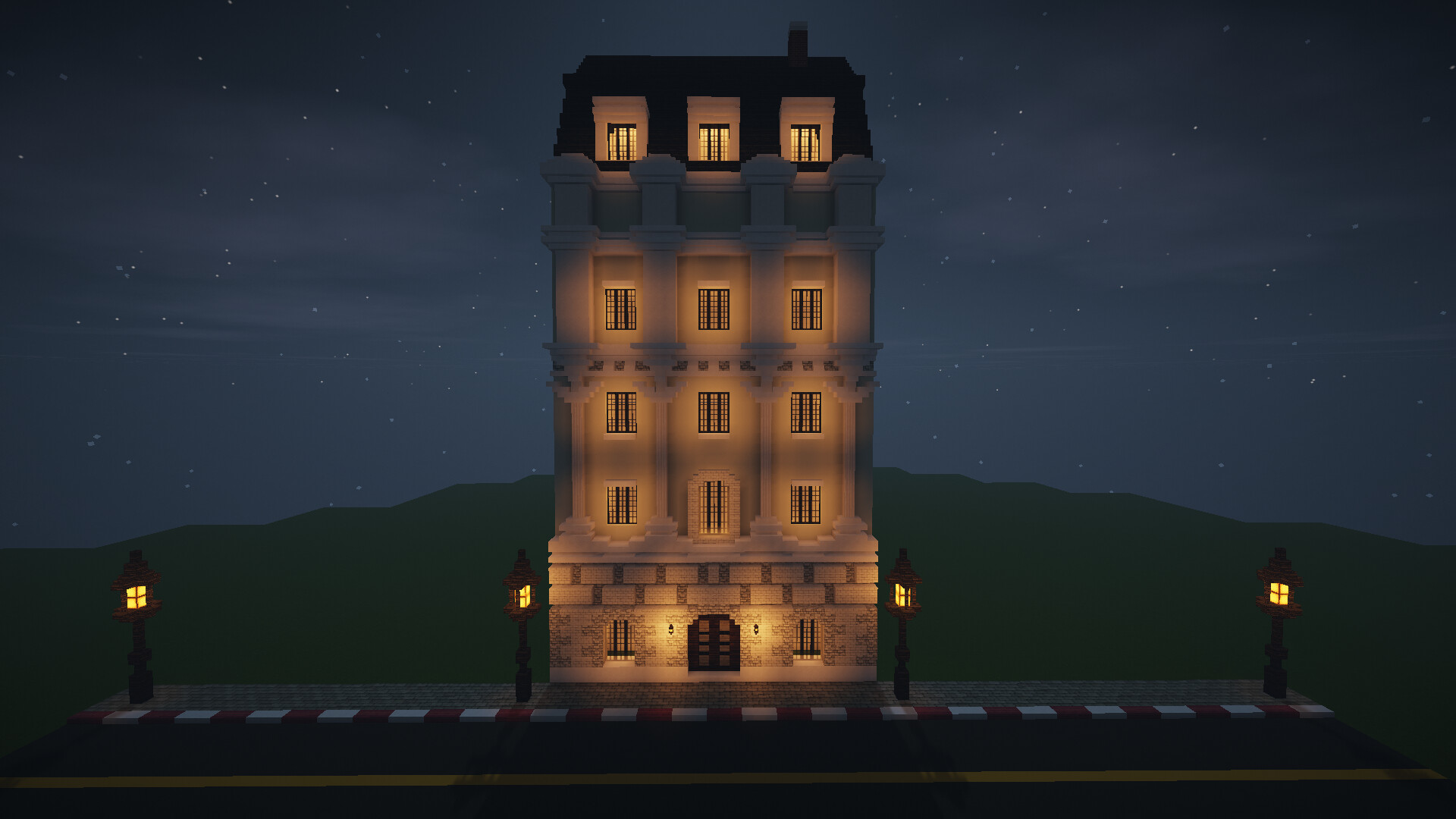 city house tutorial Minecraft Map