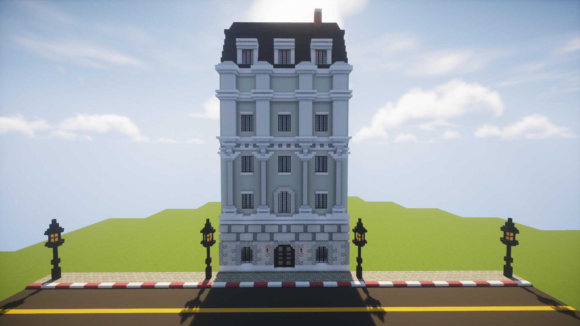 city house tutorial Minecraft Map