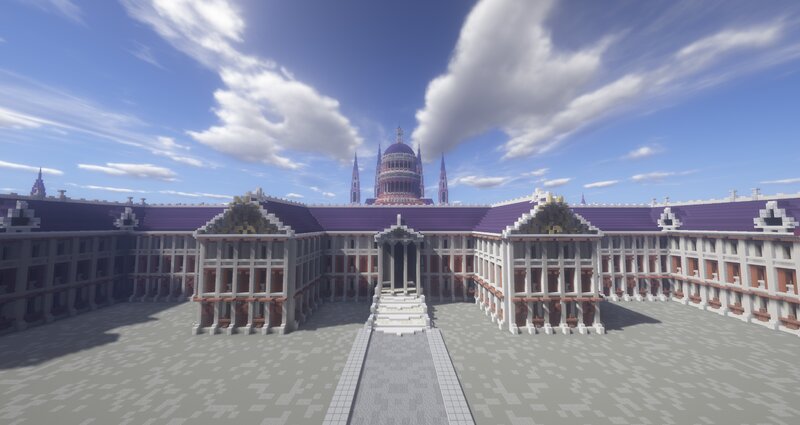 ⚜️Attack on Titan - Royal Palace -Mitras MAP!! Minecraft Map