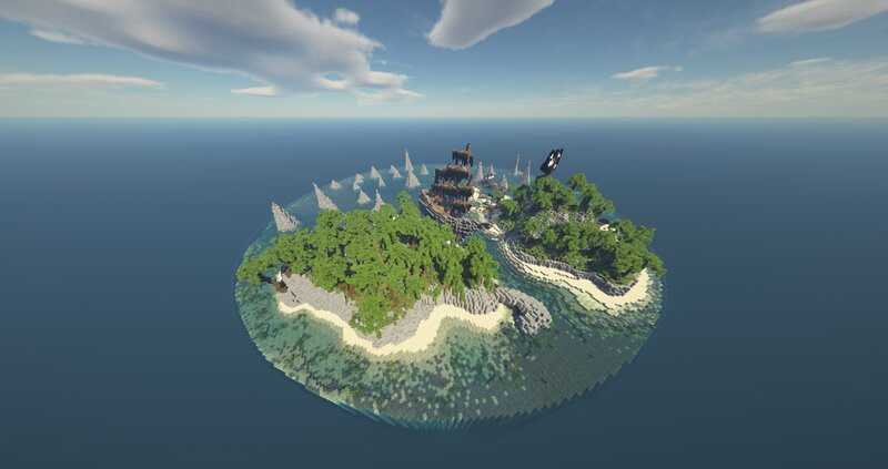 Pirate Island Minecraft Map