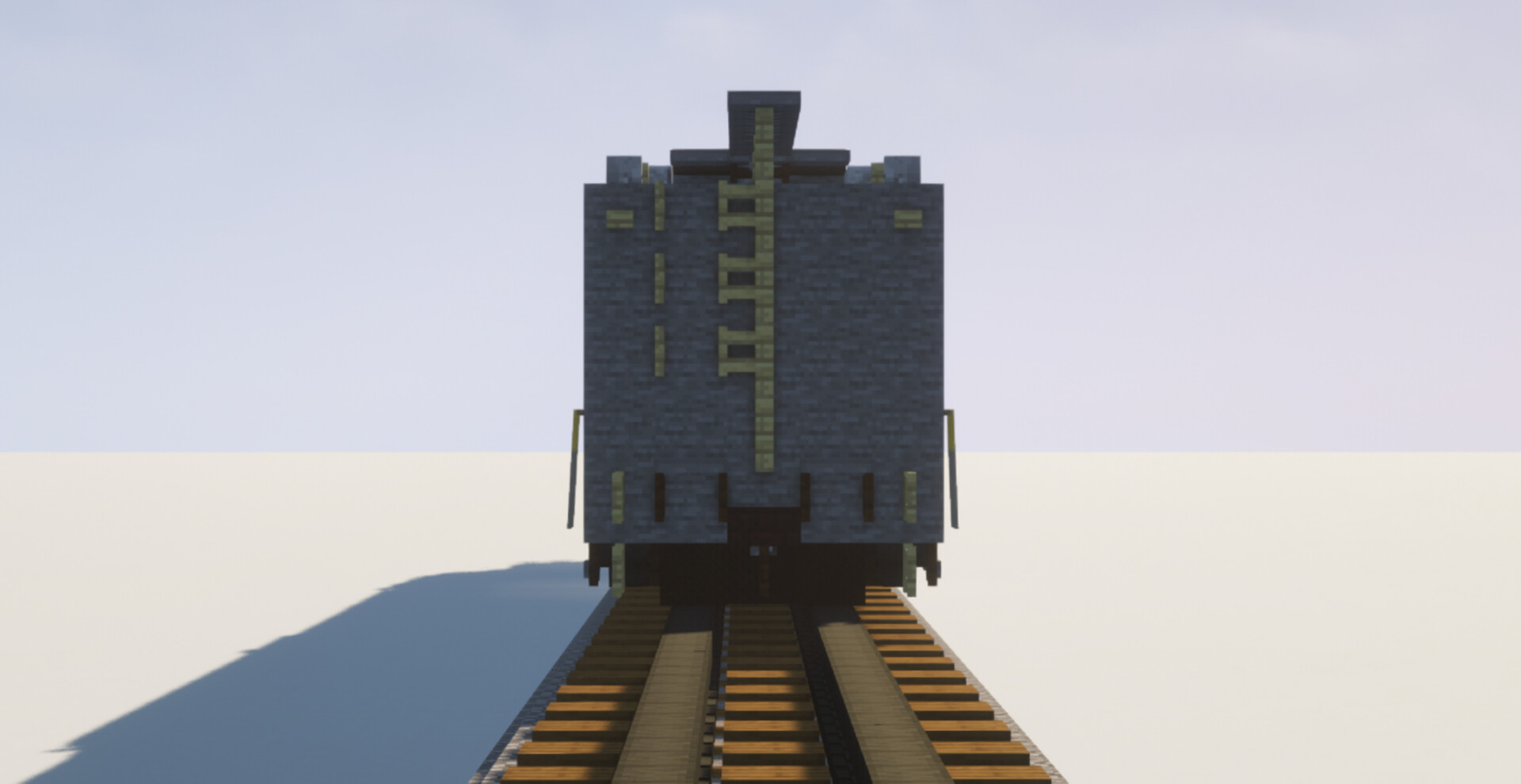 1.5:1 Scale Pennsylvania Railroad T1 Duplex Steam Locomotive Minecraft Map