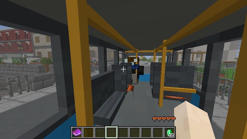 Portville - A city with working traffic system Minecraft Map