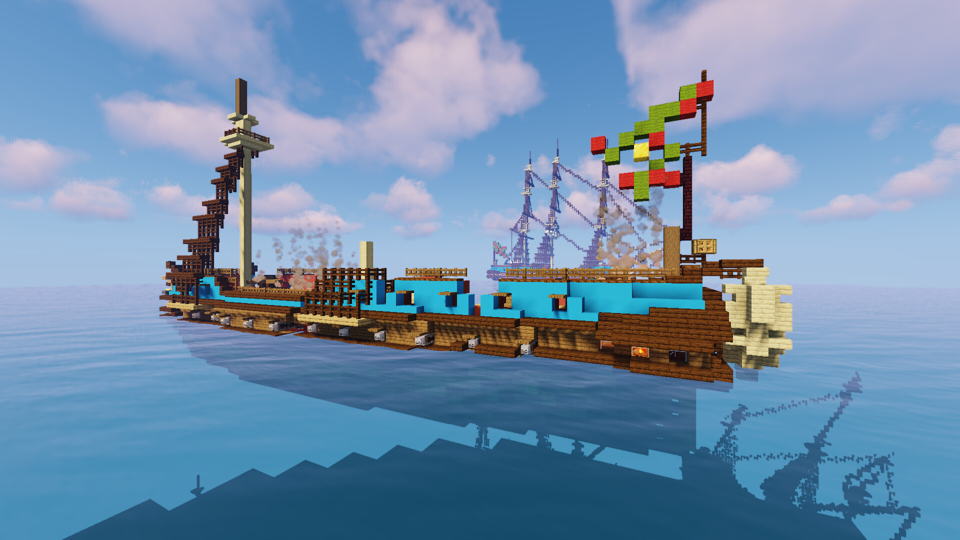 18th Century Sea Battle Minecraft Map
