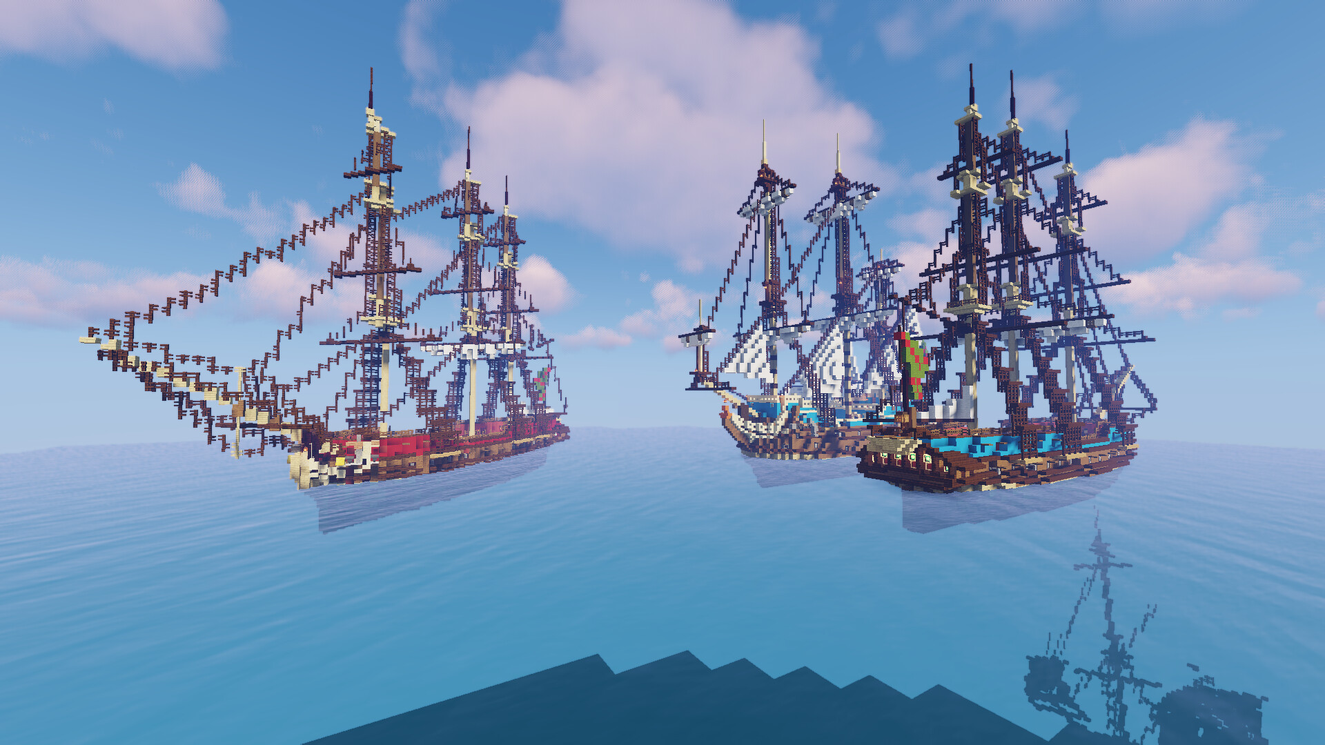 18th Century Sea Battle Minecraft Map