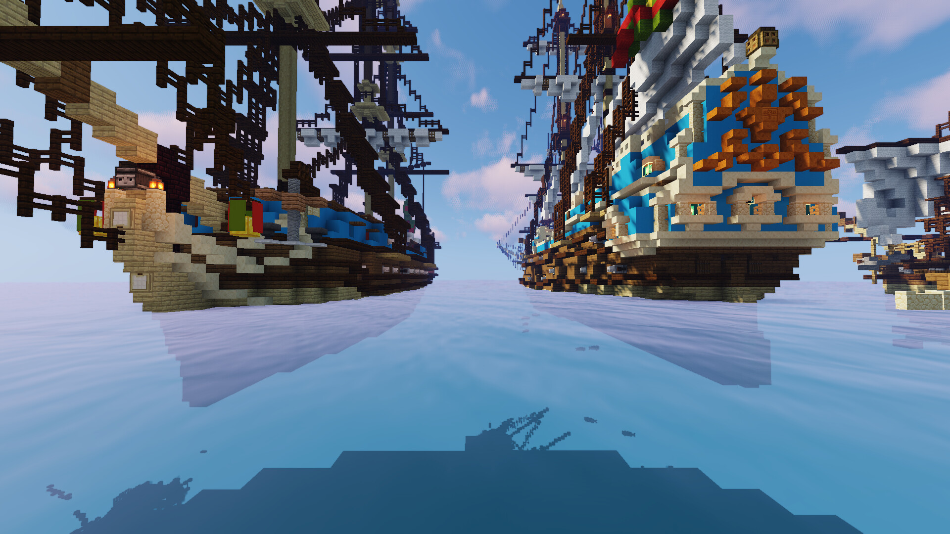 18th Century Sea Battle Minecraft Map
