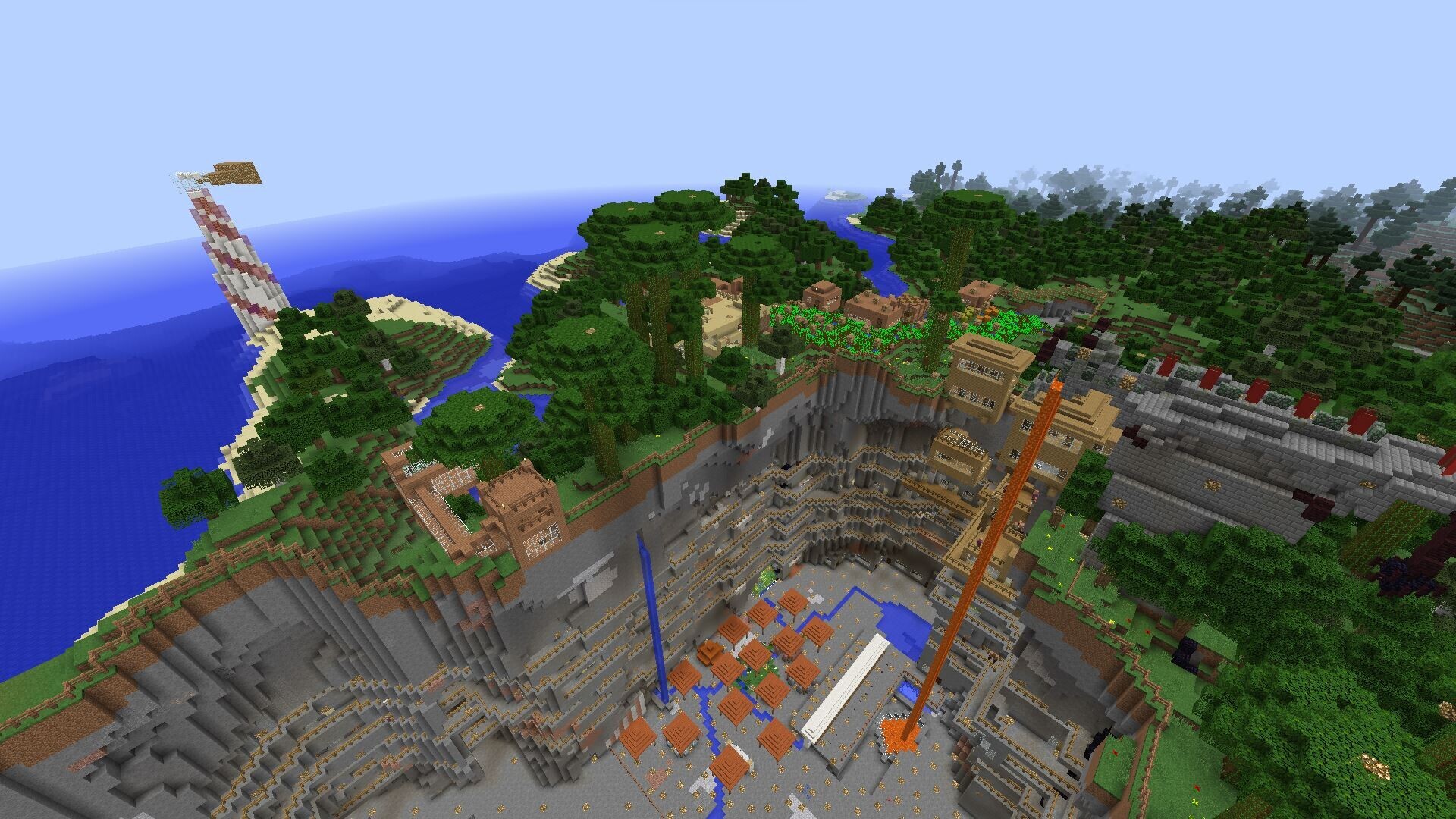 Everlong FREE BUILD Minecraft Map