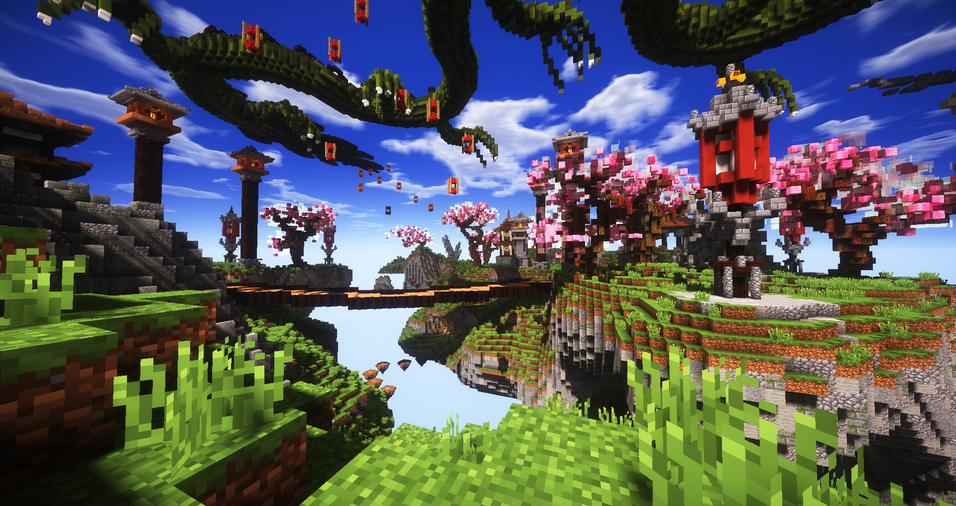 Oriental Custom End | 1.8+ Minecraft Map