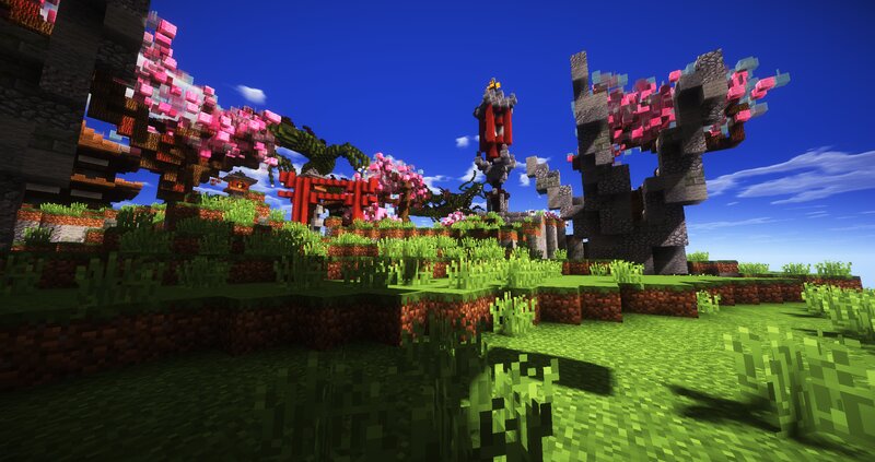 Oriental Custom End | 1.8+ Minecraft Map