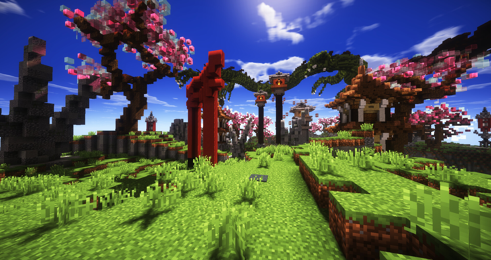 Oriental Custom End | 1.8+ Minecraft Map