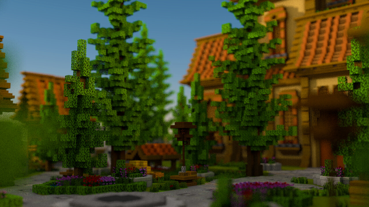 Spawn / Lobby (150x150) Structure Minecraft Map