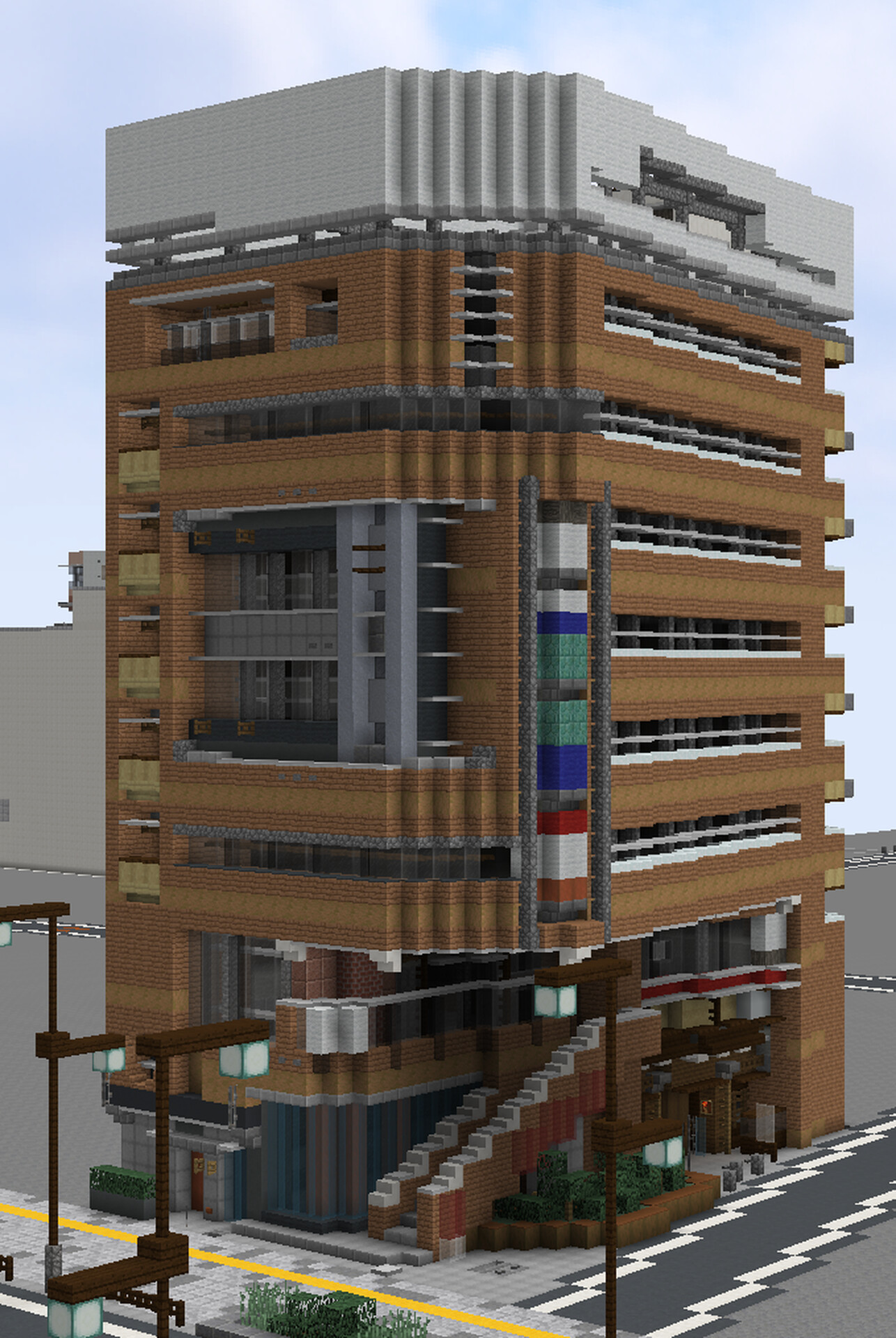 Buildings in Japan Minecraft Map