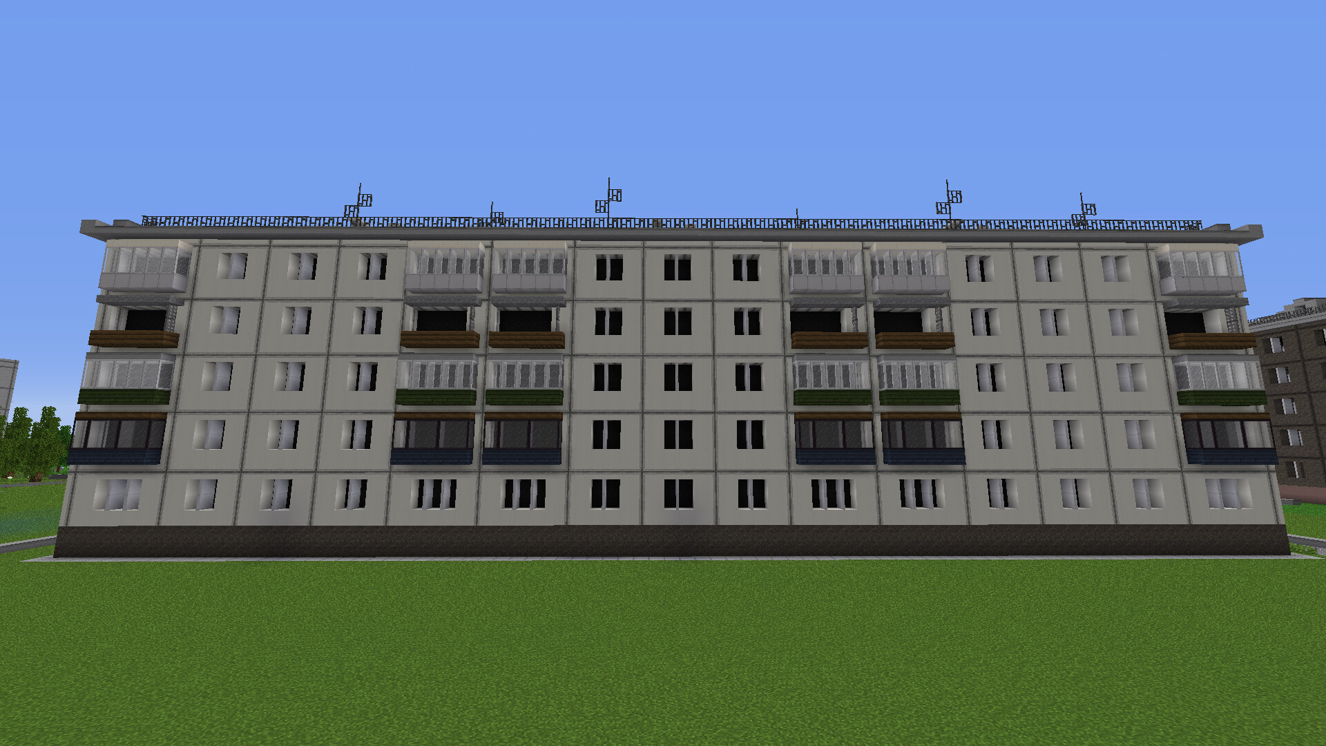 Russia City Home Version.2 : Русский дом версия 2. Minecraft Map